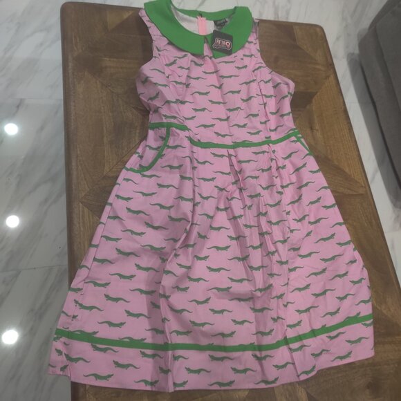 Retrolicious | Dresses | Retrolicious Alligator Dress Size 2x New ...